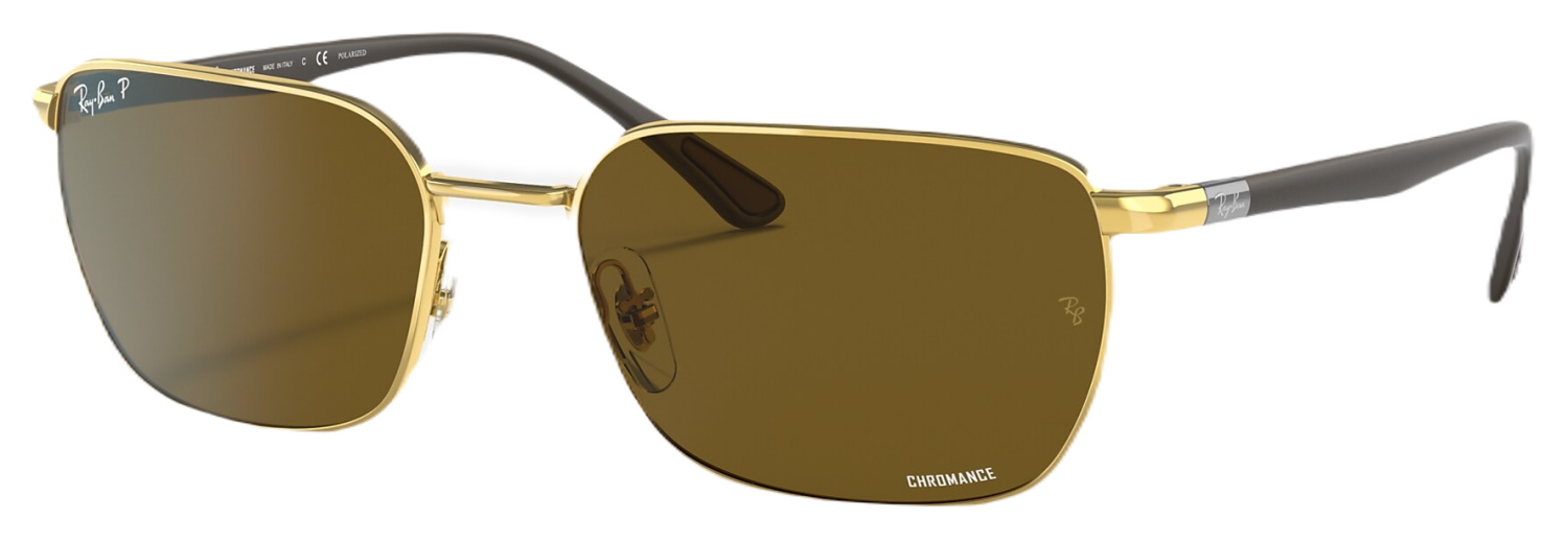 Lunettes de soleil Ray-Ban Chromance RB3684CH 001/AN 58-18 pas cher