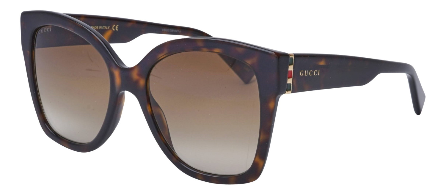 Lunettes de soleil Gucci Lunettes de soleil Femme GG0459S 002 54-19 pas ...