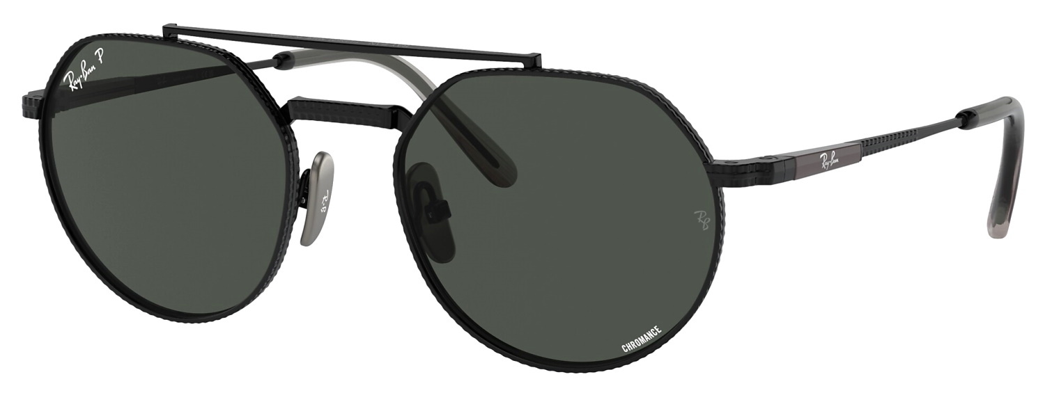 Lunettes de soleil Ray-Ban Jack II Titanium Medium RB8265 3141/K8 53-20 ...