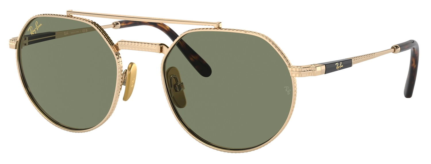 Lunettes de soleil Ray-Ban Jack II Titanium Small RB8265 3138/52 51-20 ...