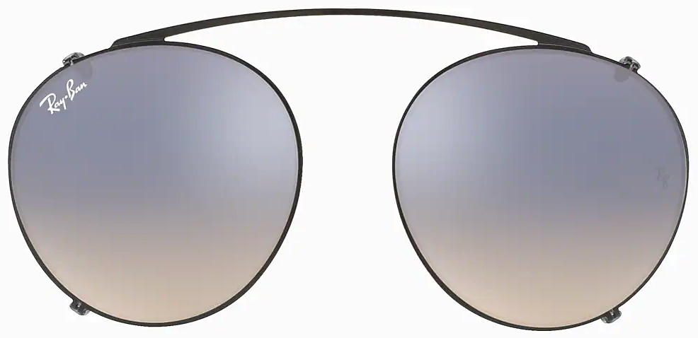 Lunettes de soleil Ray-Ban Clip-On Round Fleck RX2447C 2509B8 49-21 pas ...