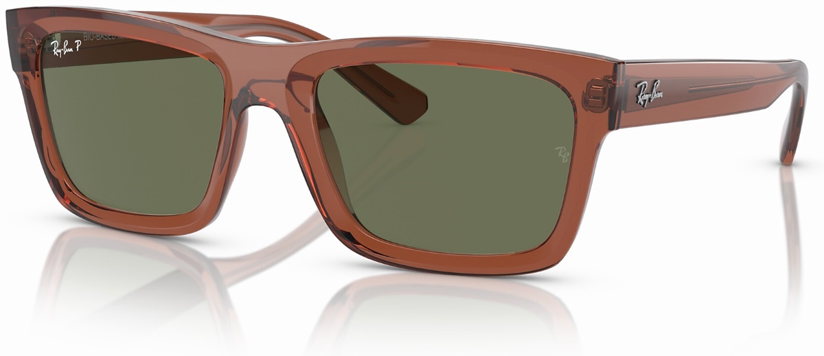 Lunettes de soleil Ray-Ban Bio-Based Warren Medium RB4396 6678/9A 54-20 ...