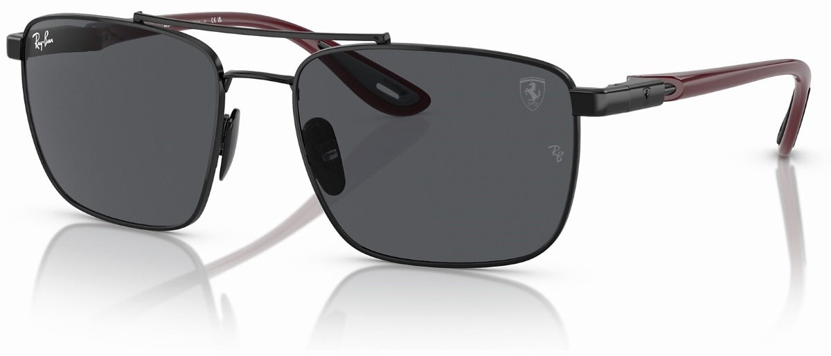 Lunettes de soleil Ray-Ban Scuderia Ferrari Collection RB3715M F020/87 ...