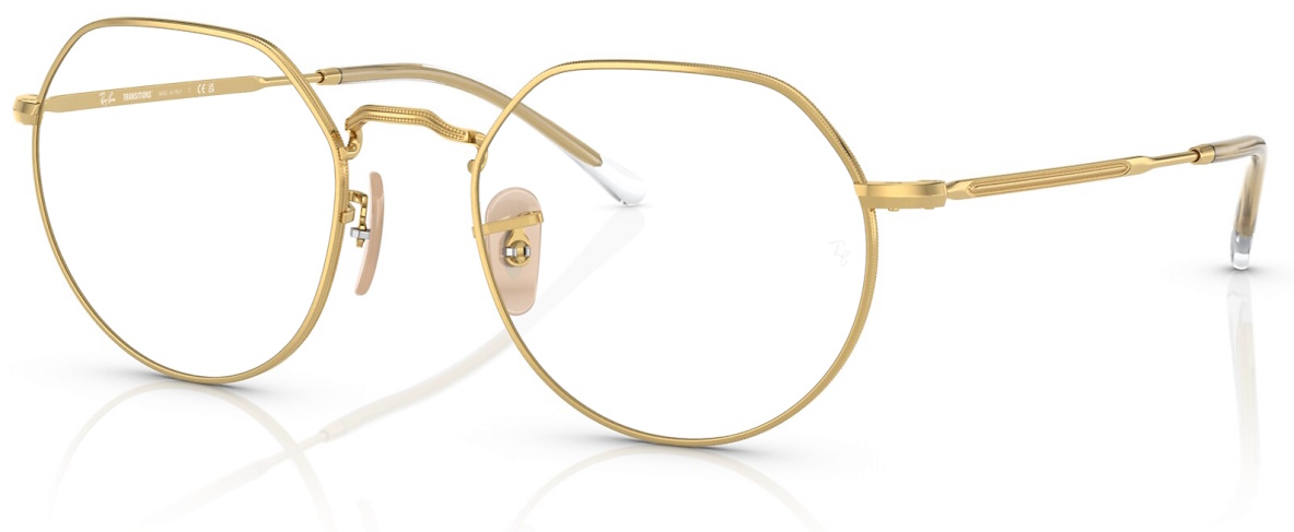 Lunettes de soleil Ray-Ban Jack Transitions Large RB3565 001/GG 53-20 ...