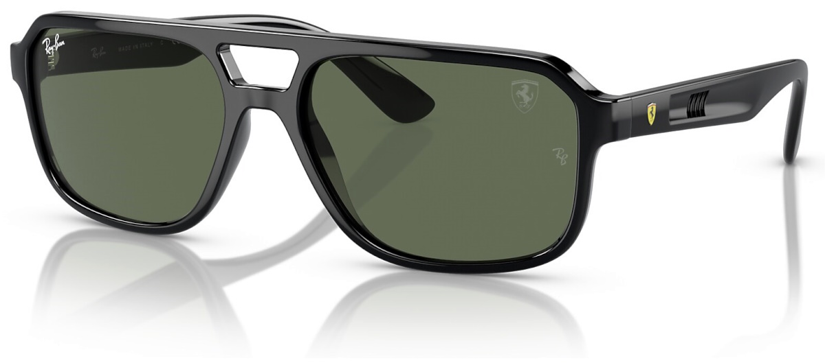 Lunettes de soleil Ray-Ban Scuderia Ferrari Collection RB4414M F683/71 ...