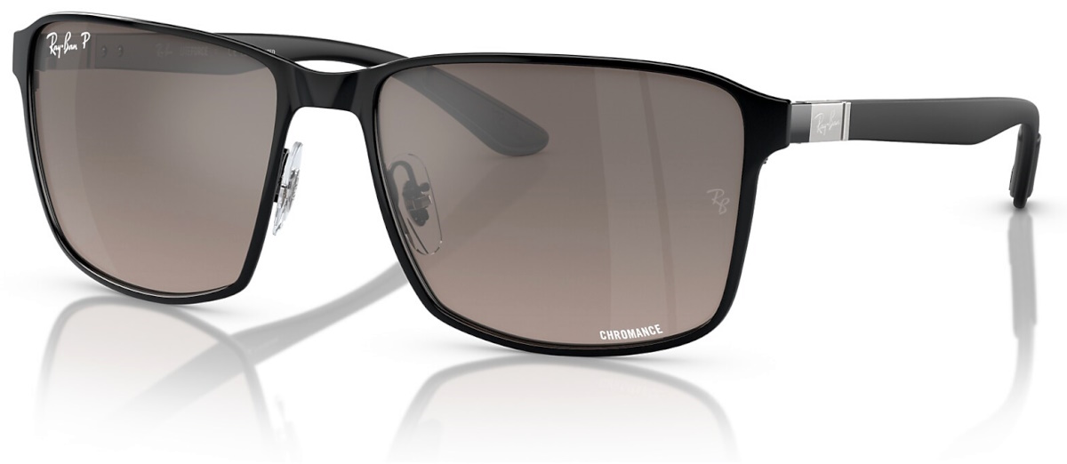 Lunettes de soleil Ray-Ban Chromance Liteforce RB3721CH 186/5J 59-17 ...