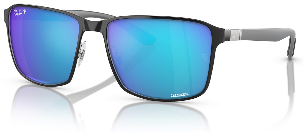 Lunettes de soleil Ray-Ban Chromance Liteforce RB3721CH 9144/A1 59-17 ...