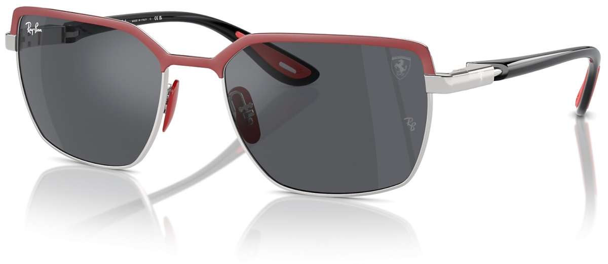 Lunettes de soleil Ray-Ban Scuderia Ferrari Collection RB3743M F100/87 ...