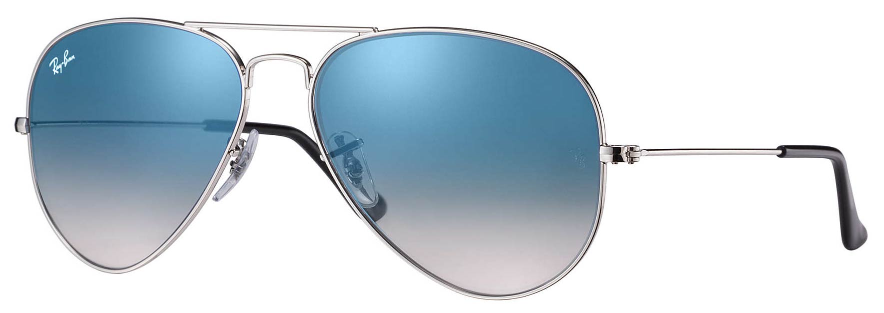 Lunettes de soleil Ray-Ban Aviator Gradient Medium RB3025 003/3F 58-14 ...