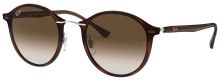 Lunettes de soleil Ray-Ban Round RB4242 6200/88 49-21 pas chères