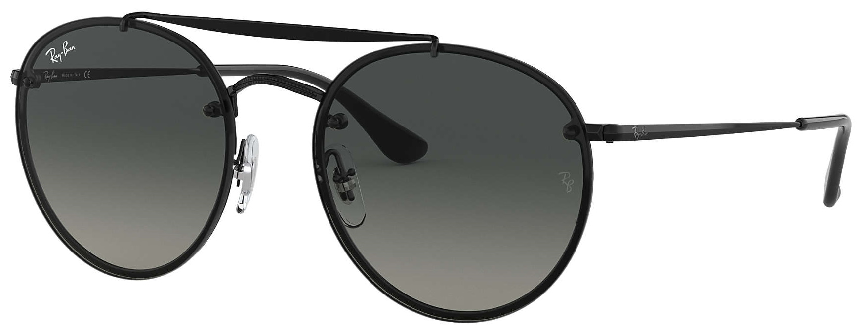 Lunettes de soleil Ray-Ban Double Bridge Blaze Round RB3614N 148/11 54 ...