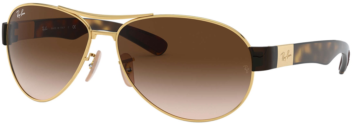 Lunettes de soleil Ray-Ban Active Lifestyle Medium RB3509 001/13 63-15 ...