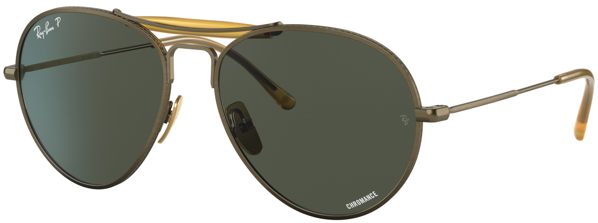 Lunettes de soleil Ray-Ban Chromance Titanium RB8063 9207/P1 55-16 pas cher