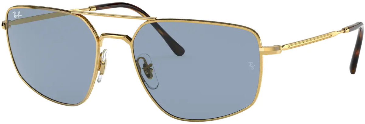 Lunettes de soleil Ray-Ban RB3666 001/62 56-17 pas cher