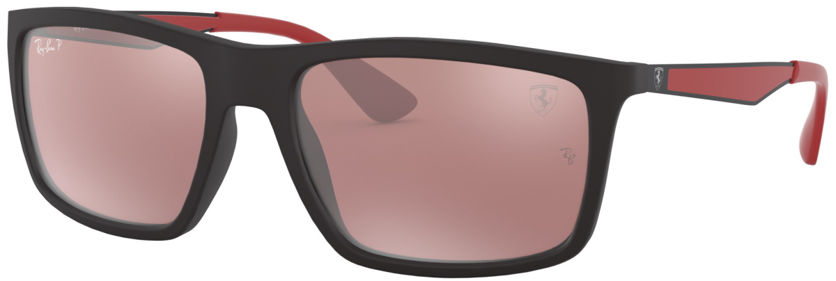 Lunettes de soleil Ray-Ban Scuderia Ferrari Collection RB4228M F602/H2 ...