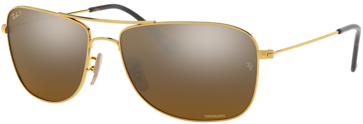Lunettes de soleil Ray-Ban Chromance RB3543 RB3543 001/A3 59-16 pas cher