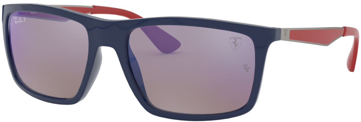 Lunettes de soleil Ray-Ban Scuderia Ferrari Collection RB4228M F606/H0 ...