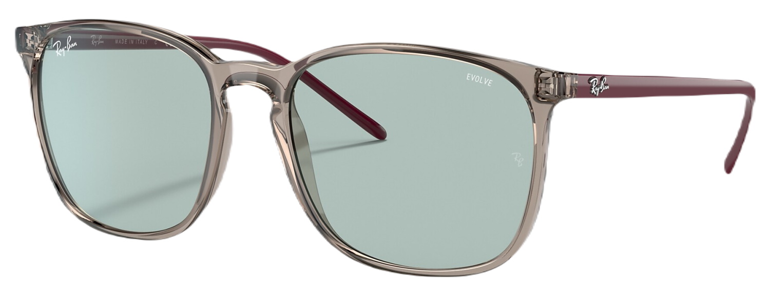 Lunettes de soleil Ray-Ban Evolve RB4387 6572/Q5 56-18 pas cher